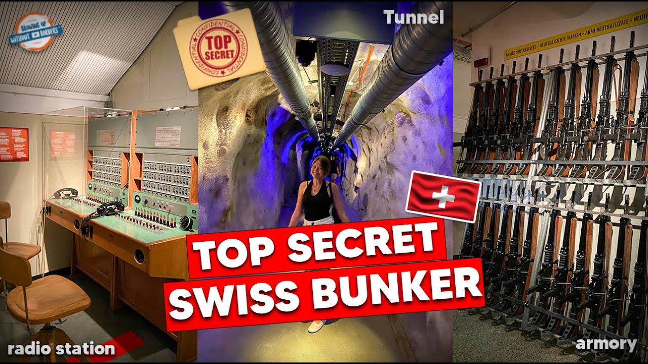 🇨🇭 Switzerland's Hidden Military Bunkers & Fortresses | Secret Tunnels ...