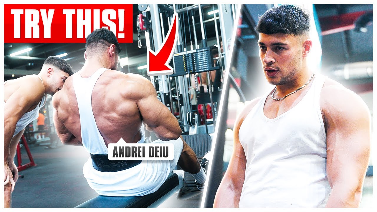 RAW BACK WORKOUT WITH AN OLYMPIAN // TRY THIS TO GROW YOUR BACK - YouTube