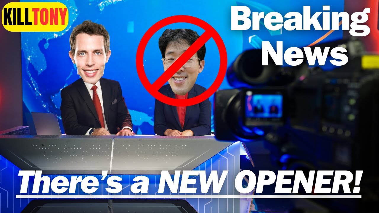 KILL TONY BREAKING NEWS - Hans Kim is OUT. Who is the NEW OPENER? - YouTube