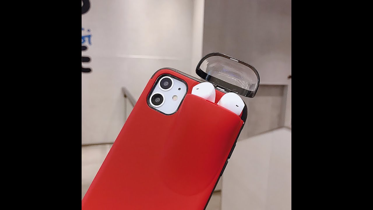 PODCASE CHARGE - AirPod Charging iPhone Case - YouTube