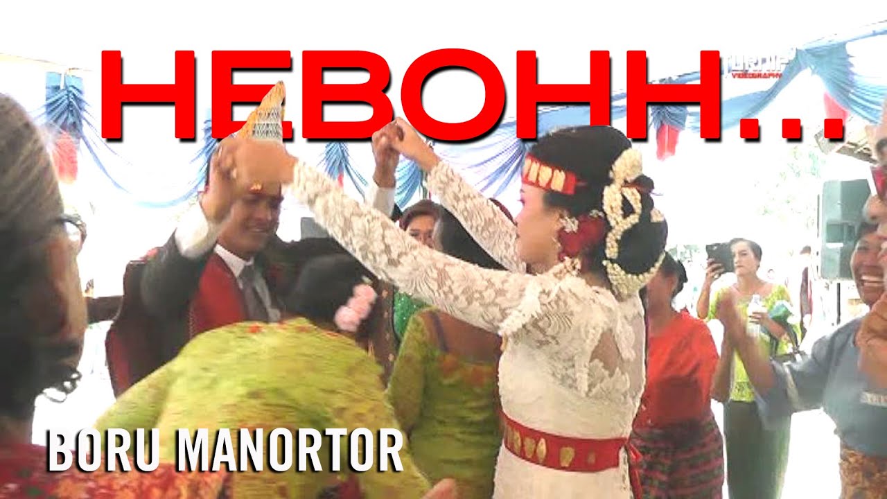 HEBOHH..BORU MANORTOR | PERNIKAHAN ADAT BATAK - YouTube