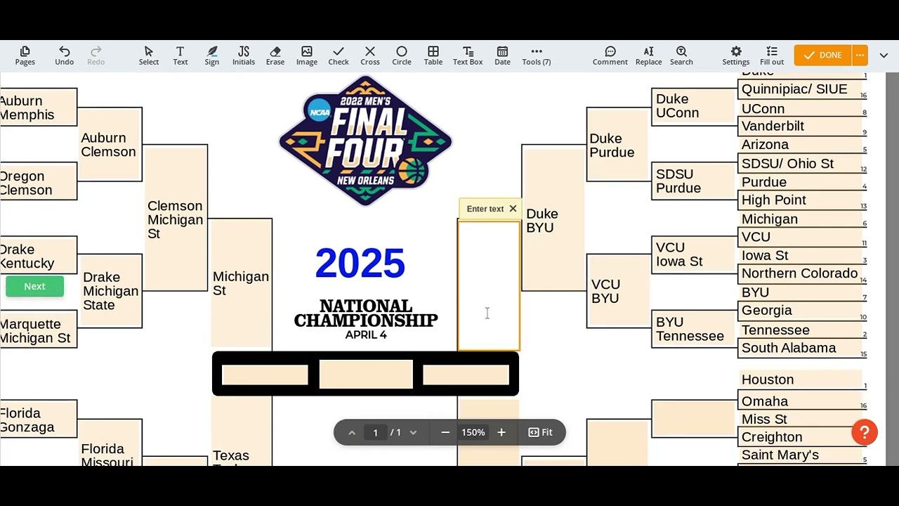 Filling out ESPN's BRACKETOLOGY! (March Madness Predictions) - YouTube