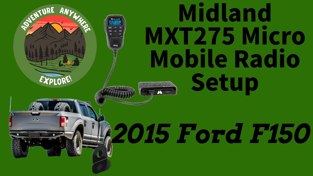 Midland MXT 275 micro mobile GMRS radio, How we communicate on the ...