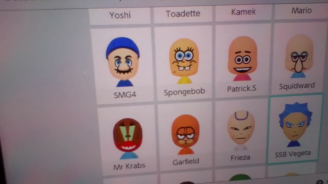 My Mii Collection (February 2022) - YouTube