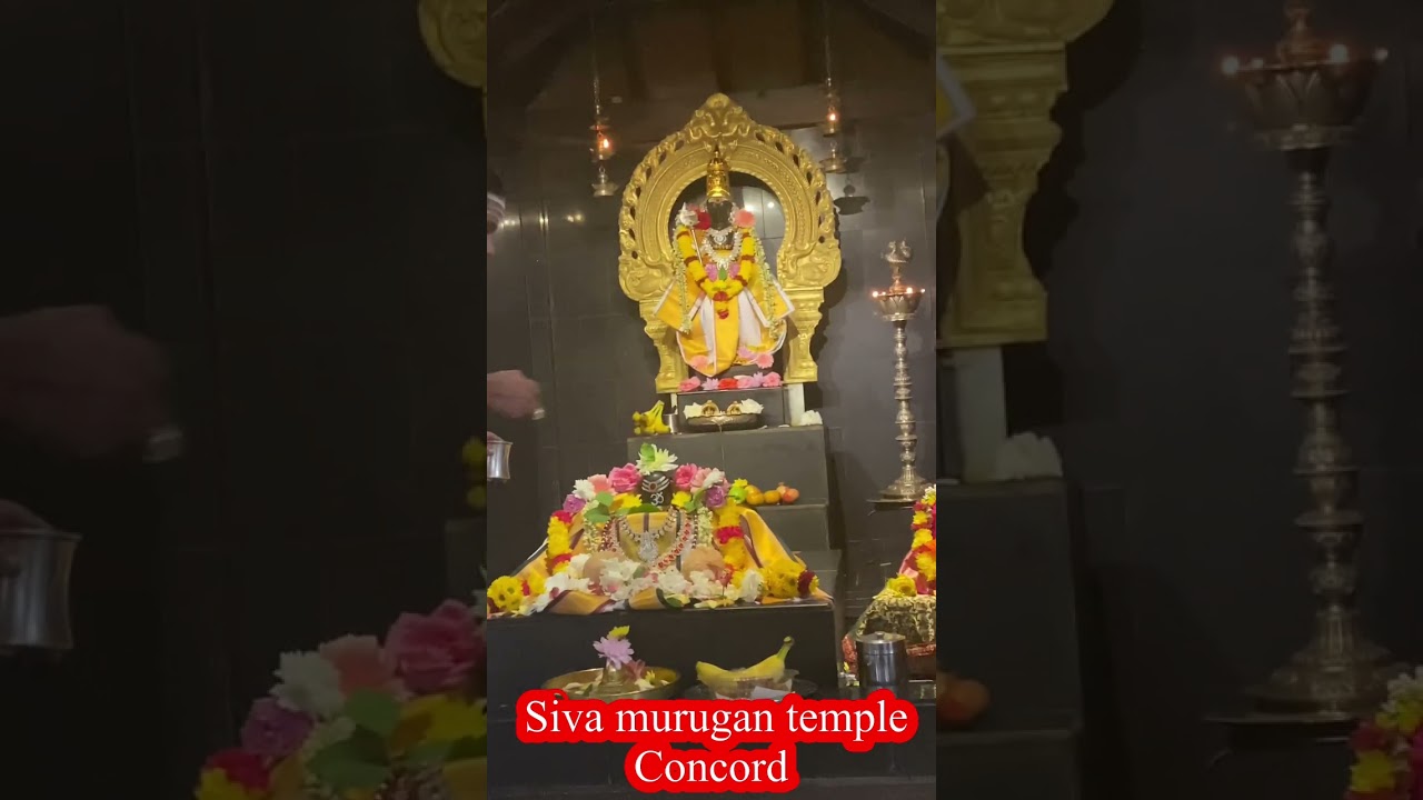 Siva murugan temple, concord - YouTube