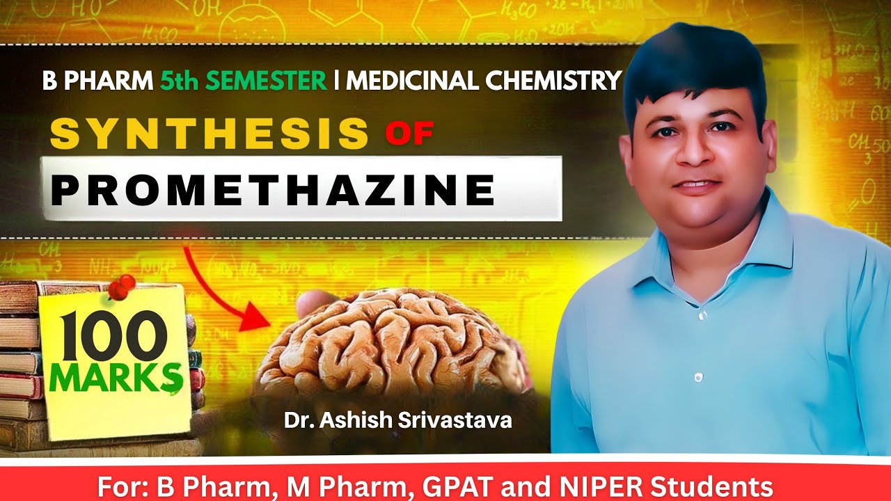 SYNTHESIS OF PROMETHAZINE - YouTube
