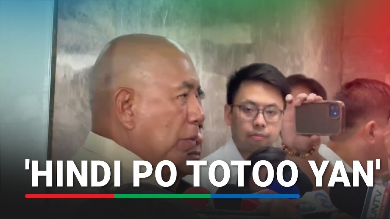 Bulacan Rep. Danilo Domingo denies receiving flood control commissions ...