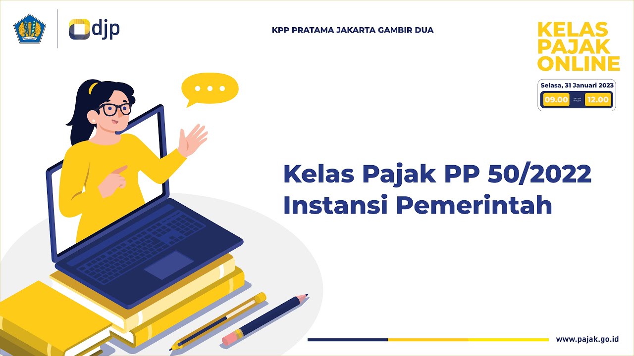 Kelas Pajak PP 50/2022 Instansi Pemerintah - YouTube