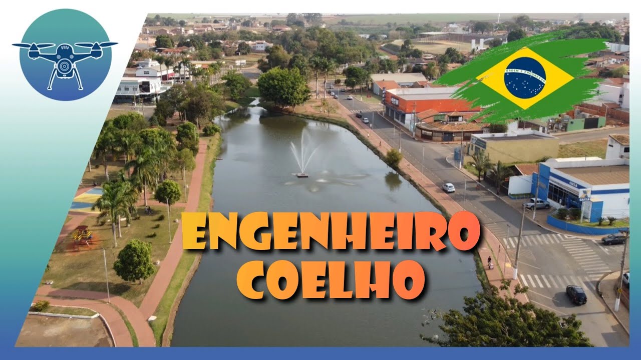ENGENHEIRO COELHO - SP | BRASIL br - by drone [4K] - YouTube