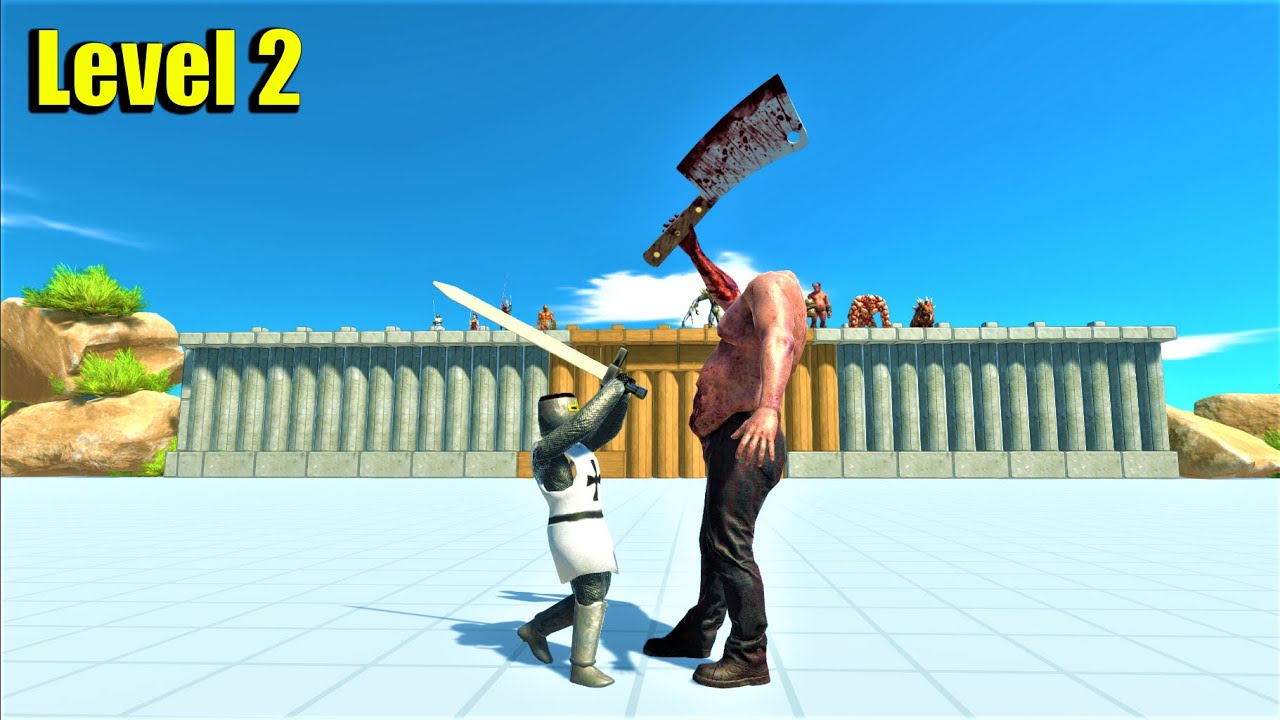 Level 2 ancient humans vs infernals animal revolt battle simulator ...