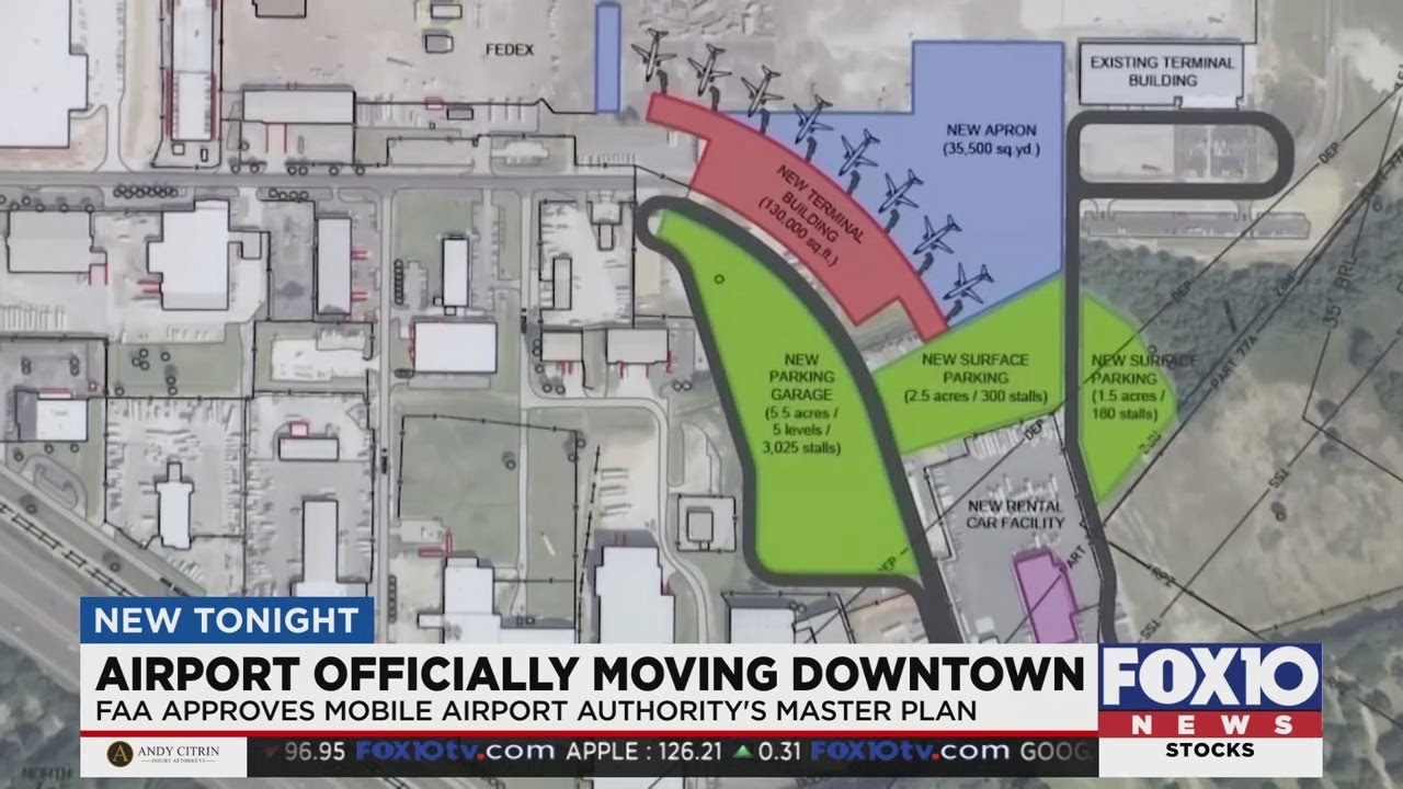 FAA approves Mobile Airport Authority's Master Plan - YouTube
