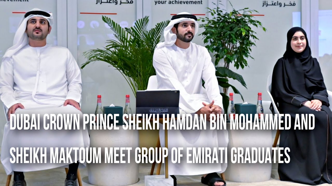 Dubai Crown Prince Sheikh Hamdan Fazza And Sheikh Maktoum Meet Group Of ...