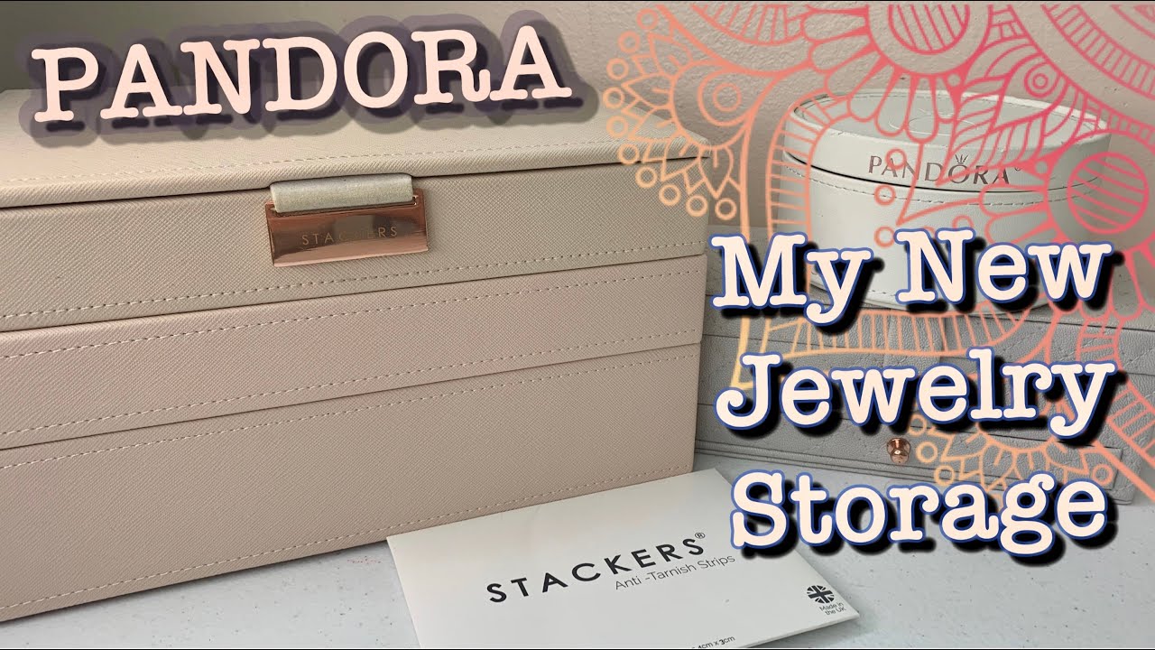 Unboxing New PANDORA Jewelry Storage 💗 | My STACKERS - YouTube