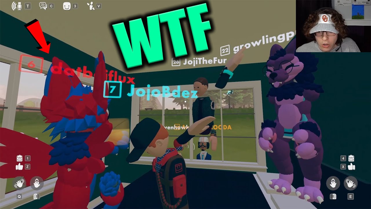 FLUX IS A FURRY - Rec Room Funny moments - YouTube
