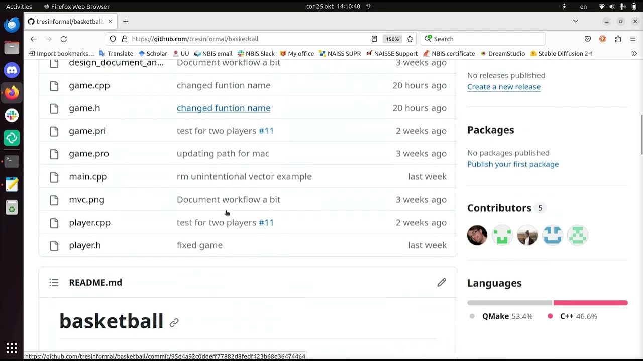 Basic GitHub workflow: modify README.md on master/main using the GitHub web interface - YouTube