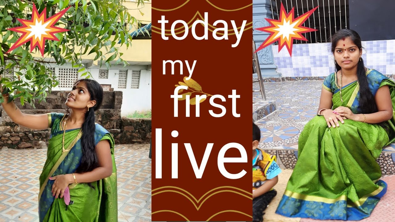 My First Live - YouTube