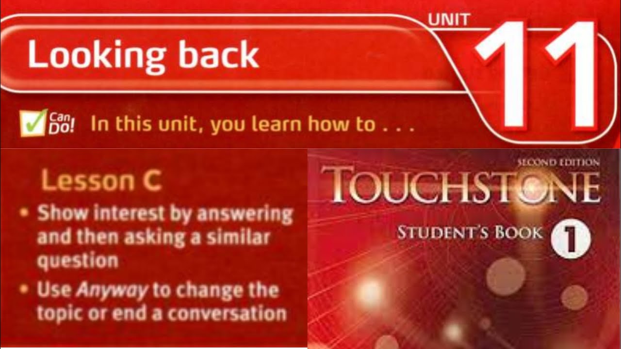 Book 1 Unit 11 Lesson C - YouTube