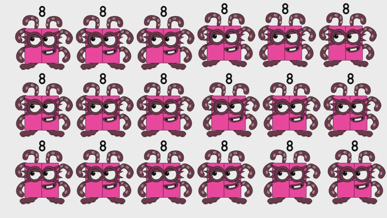 Numberblocks Shorts: Eighty-Nine and Twenty-Seven - YouTube