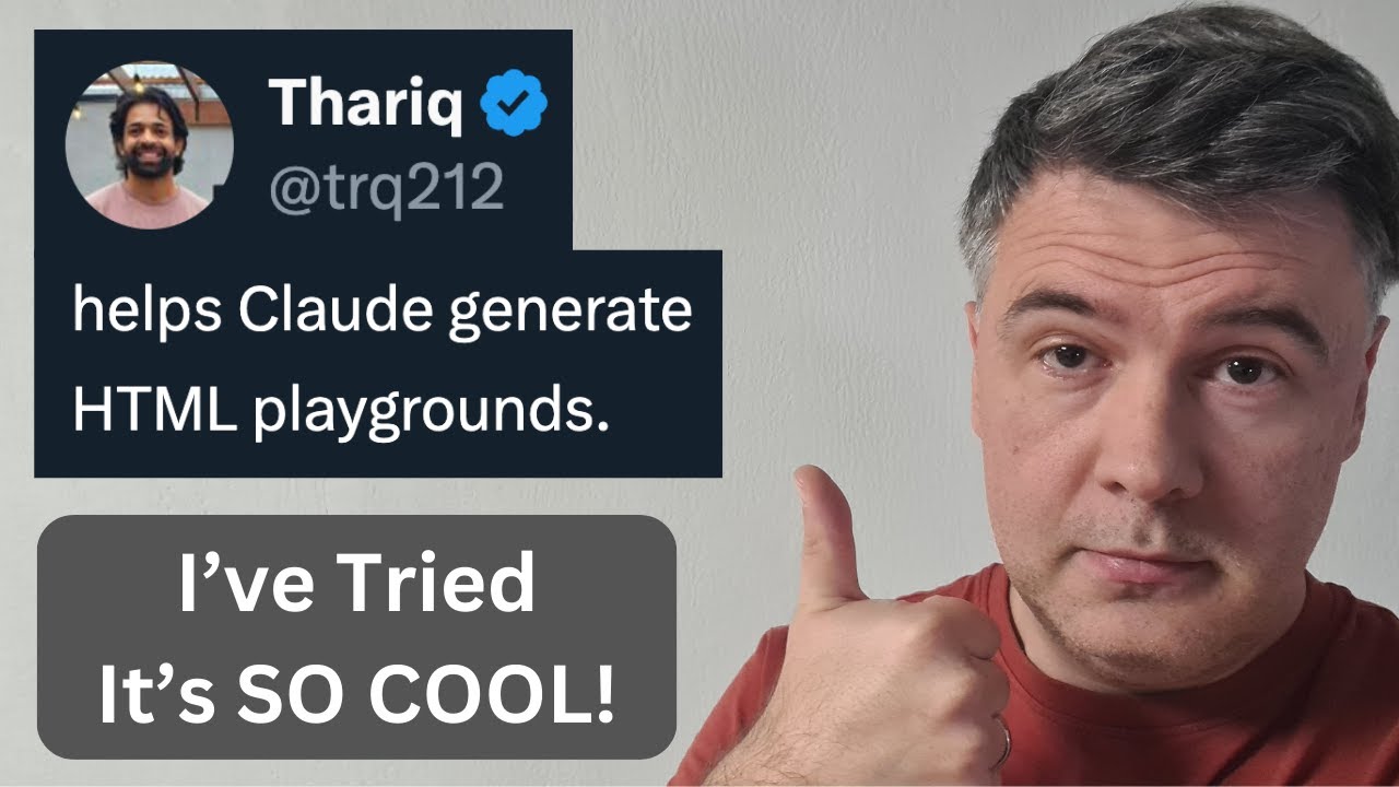 NEW Claude Code Playgrounds: Interactive Pages to Help Your Plans - YouTube