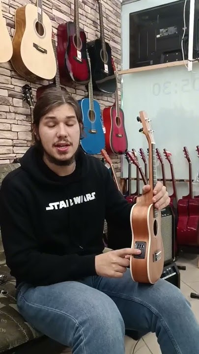 Электро укулеле - YouTube