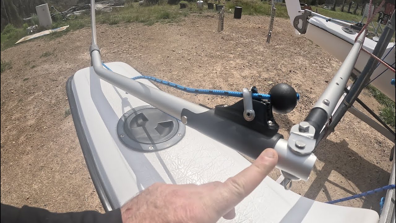 Maricat Piv Matic Rudder Saver's New Model needs No Adjustment - YouTube