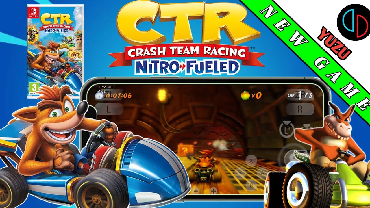 Crash Team Racing (CTR) Nitro Fueled | Yuzu Android NCE V151 (Switch ...