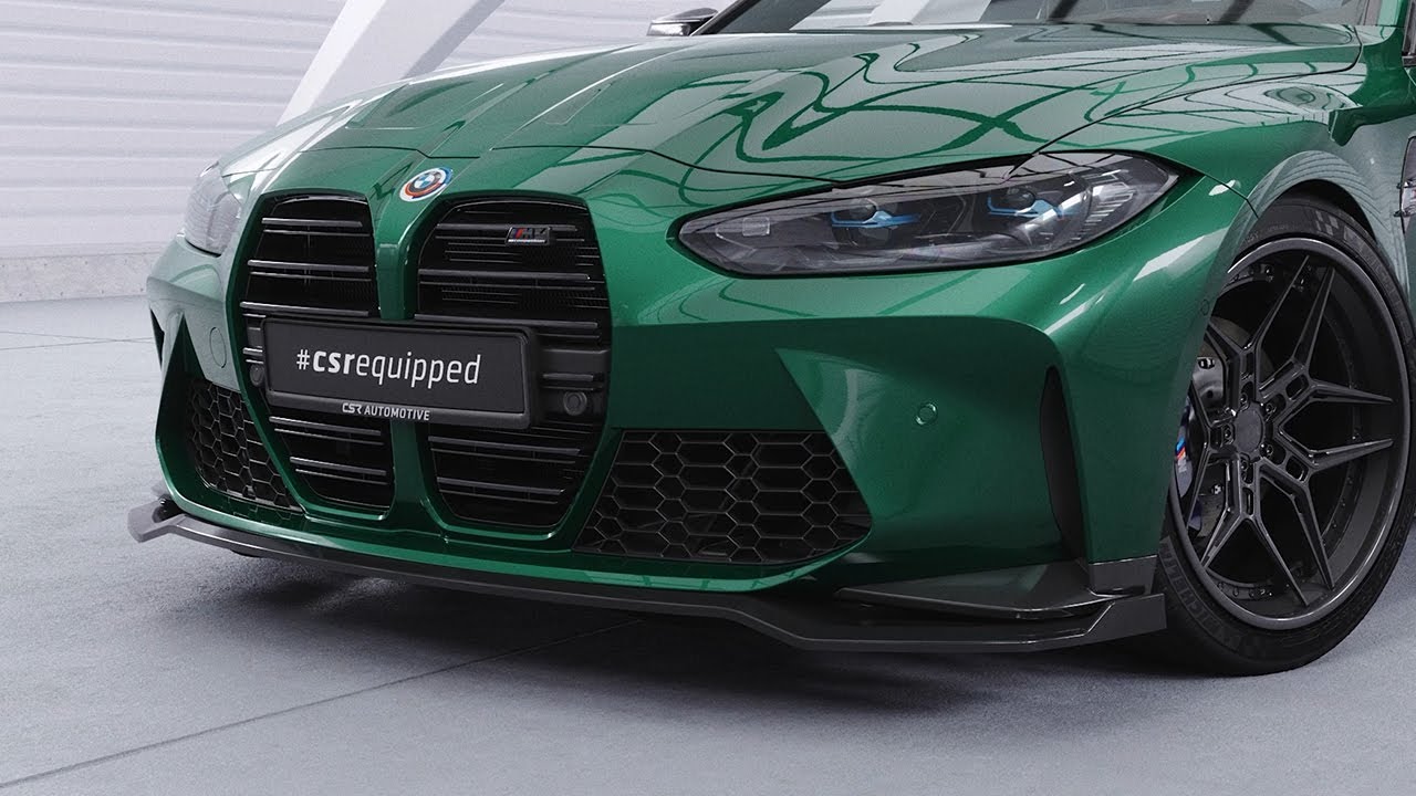 Frontspoiler für BMW M4 CompetitionㅣCSL769ㅣ@csr-automotive - YouTube