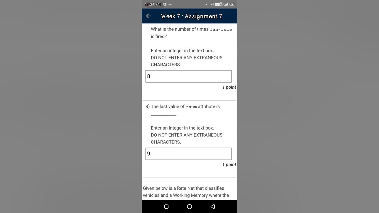 NPTEL Artificial intelligence Knowledge Representation And Reasoning assignment week 7 answers ...