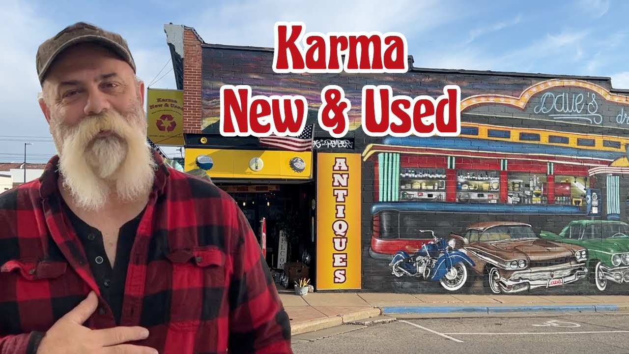 Karma New & Used | Antique Store Tour with Dave Hatch | Black River Falls, WI - YouTube