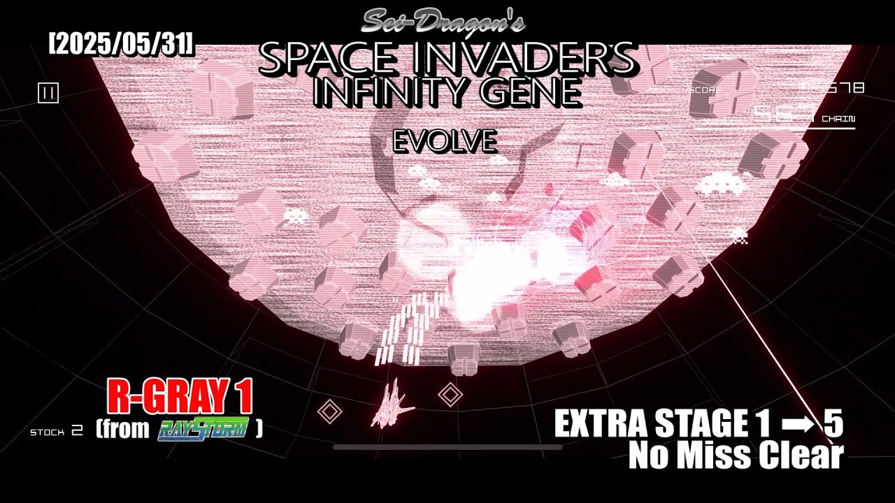 【iPhone 13】SPACE INVADERS INFINITY GENE EVOLVE - EXTRA STAGE 1 5 ALL ...