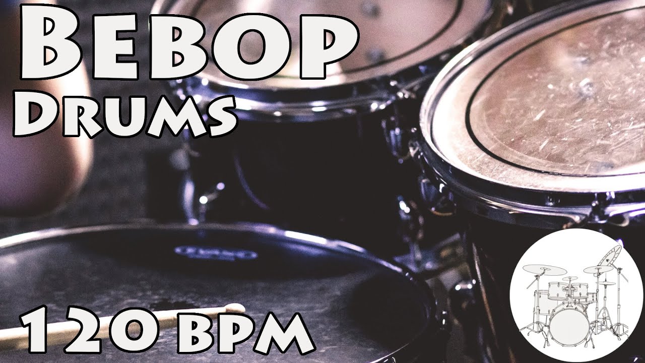 Ritmo Para Tocar Bebop 120 bpm :: Play along drums Bebop 120 bpm - YouTube