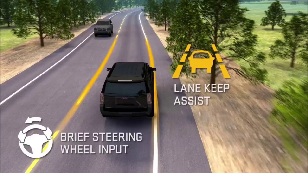 Brenna demonstrates how Lane Keep Assist works - YouTube