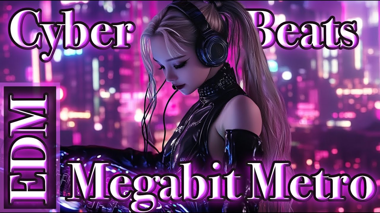 EDM/Background music/ techno/dance-Cyber Beats - [Megabit Metro] - YouTube