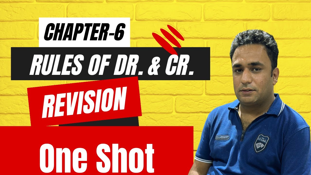 6.1 Rules of Dr. & Cr./ Personal Account/Real Account/Nominal Account ...