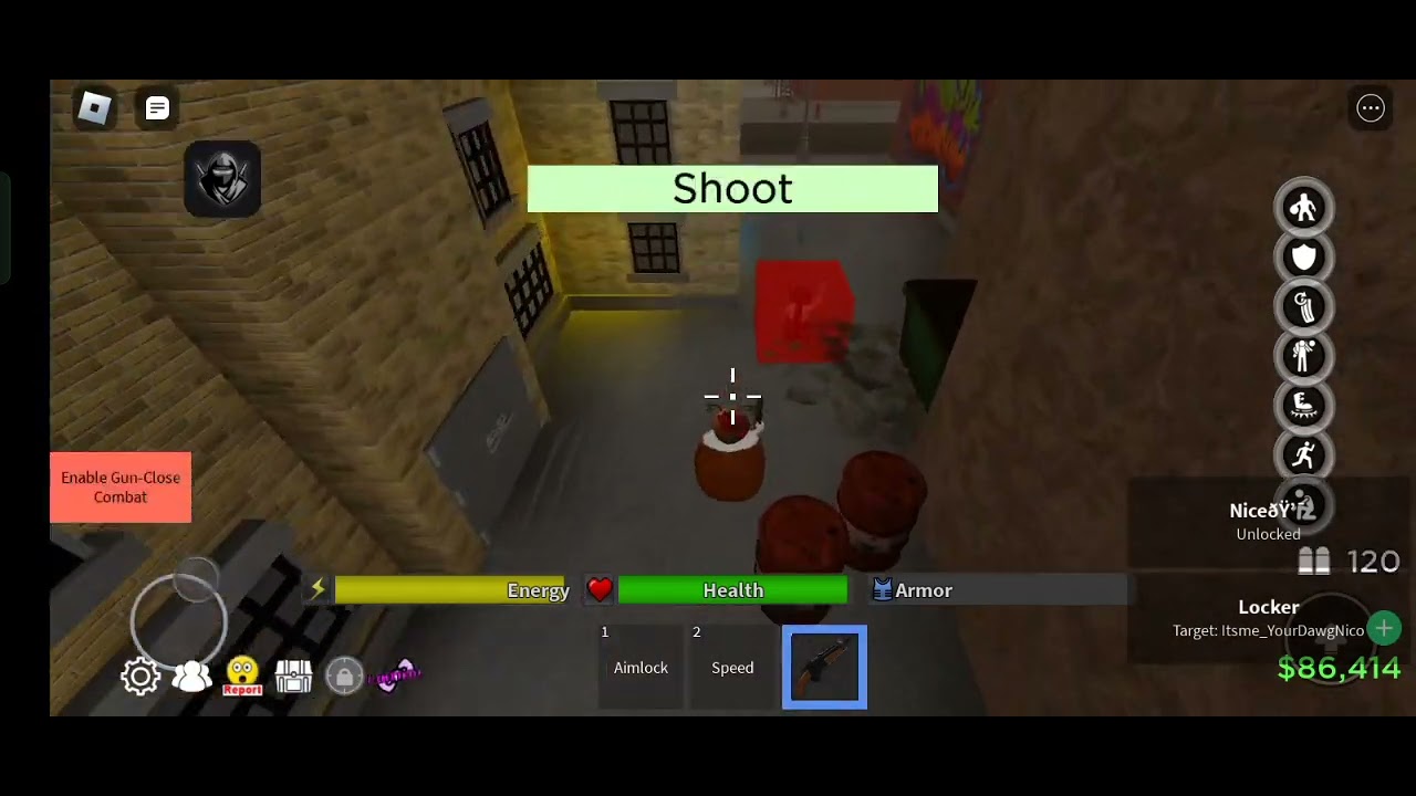 da hood red box aimlock script work on any devices - YouTube