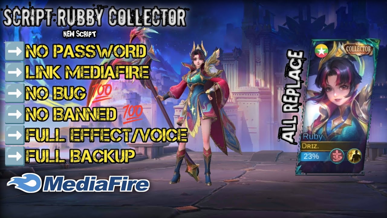 UPDATE Script Skin Rubby Collector No Password Full Effect - YouTube