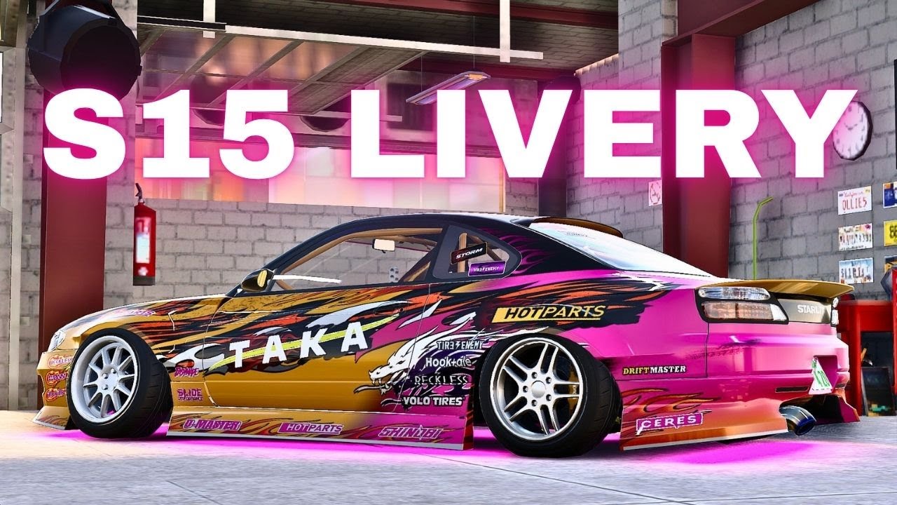 VIP Members S15 Livery | CarX Drift Racing Online - YouTube