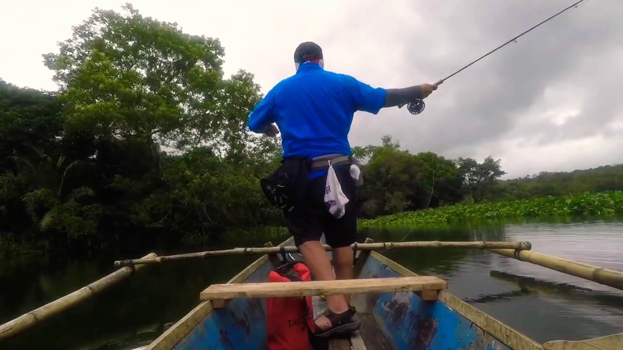 LATIGO Fly Fishing - Caliraya/Lumot Lakes (January 2018) - YouTube