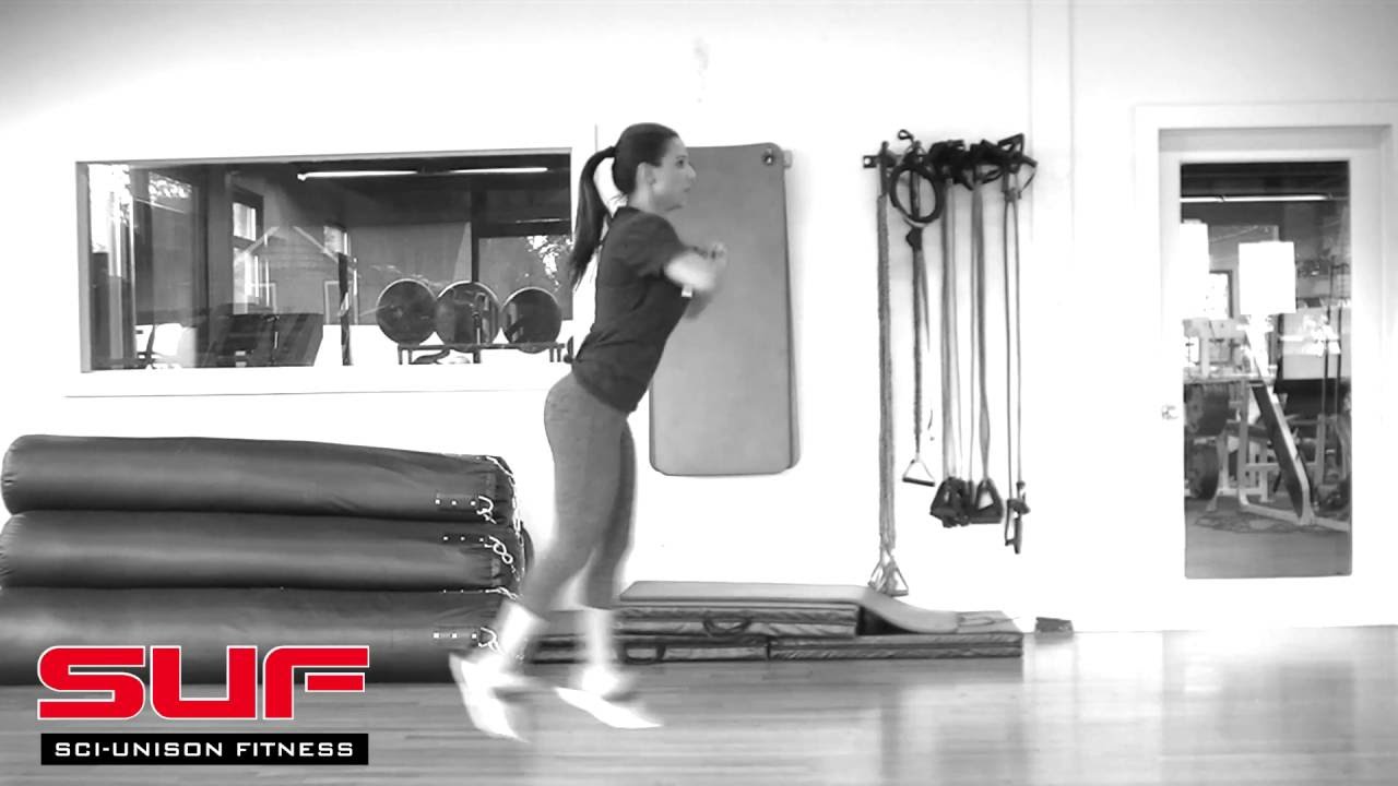 Leaping Lunges - Cardio Conditioning - YouTube