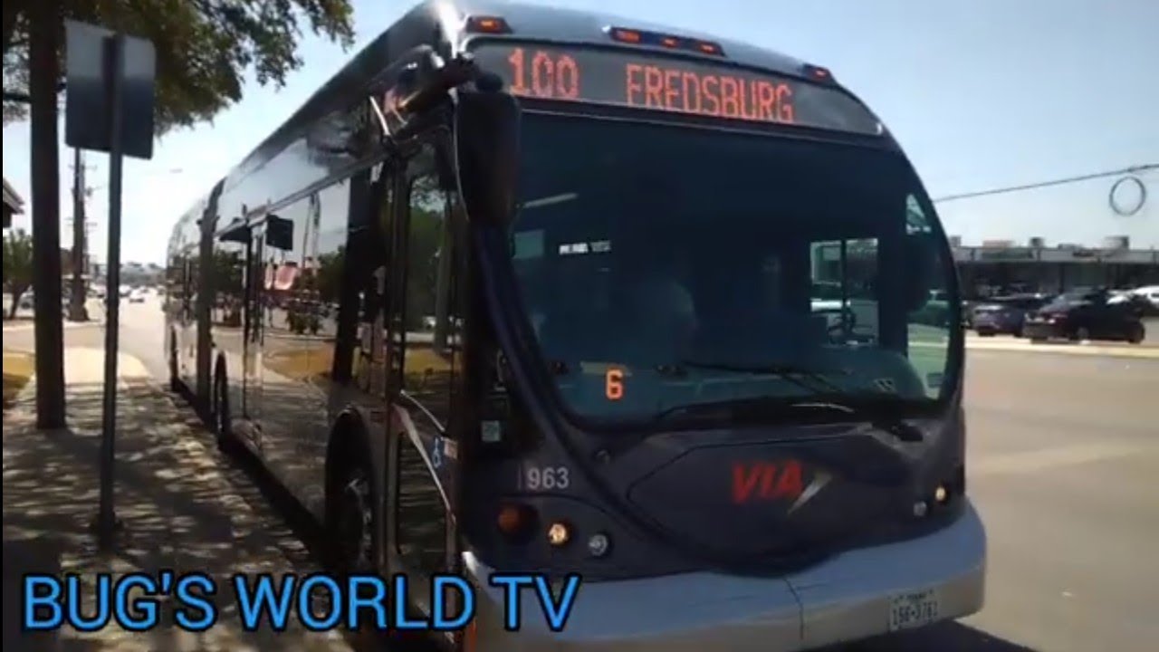 Hey Gang.. VIA Metropolitan Transit NABI 60FT BRT CNG unit #963 - YouTube
