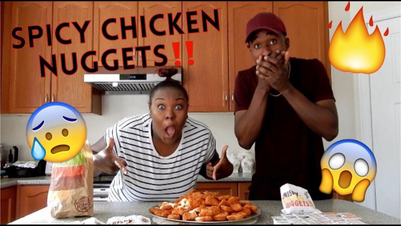 100 SPICY CHICKEN NUGGET CHALLENGE!!! must.. - YouTube