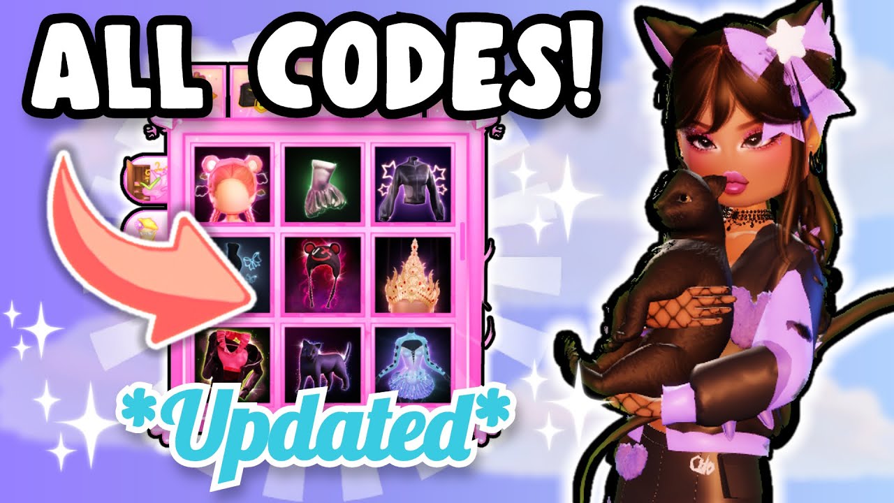 *UPDATED* ALL 21 CODES In DRESS TO IMPRESS ROBLOX!! - YouTube