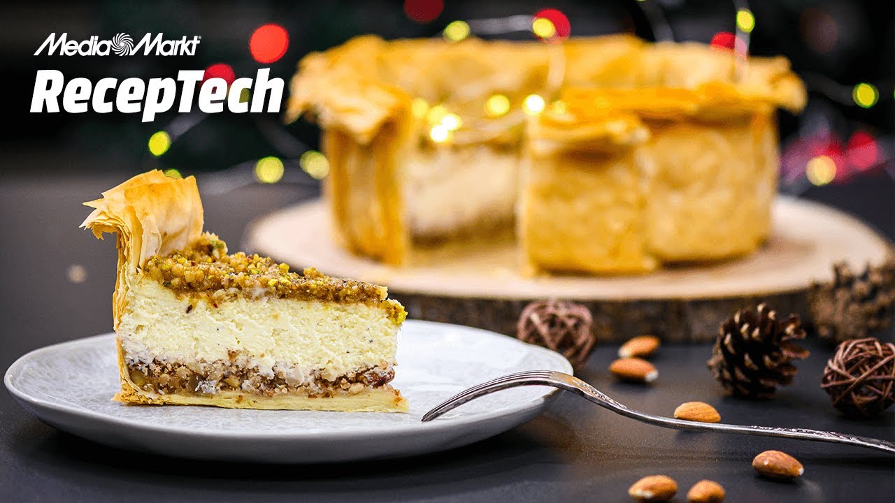 Baklava Cheescake | Különleges sütemény kombináció | RecepTech - YouTube