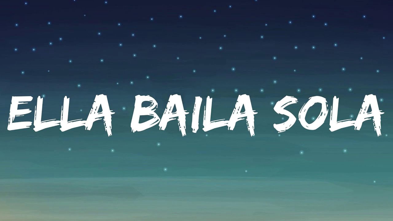 Eslabon Armado - Ella Baila Sola (Letra/Lyrics) | (Mix Letras ...