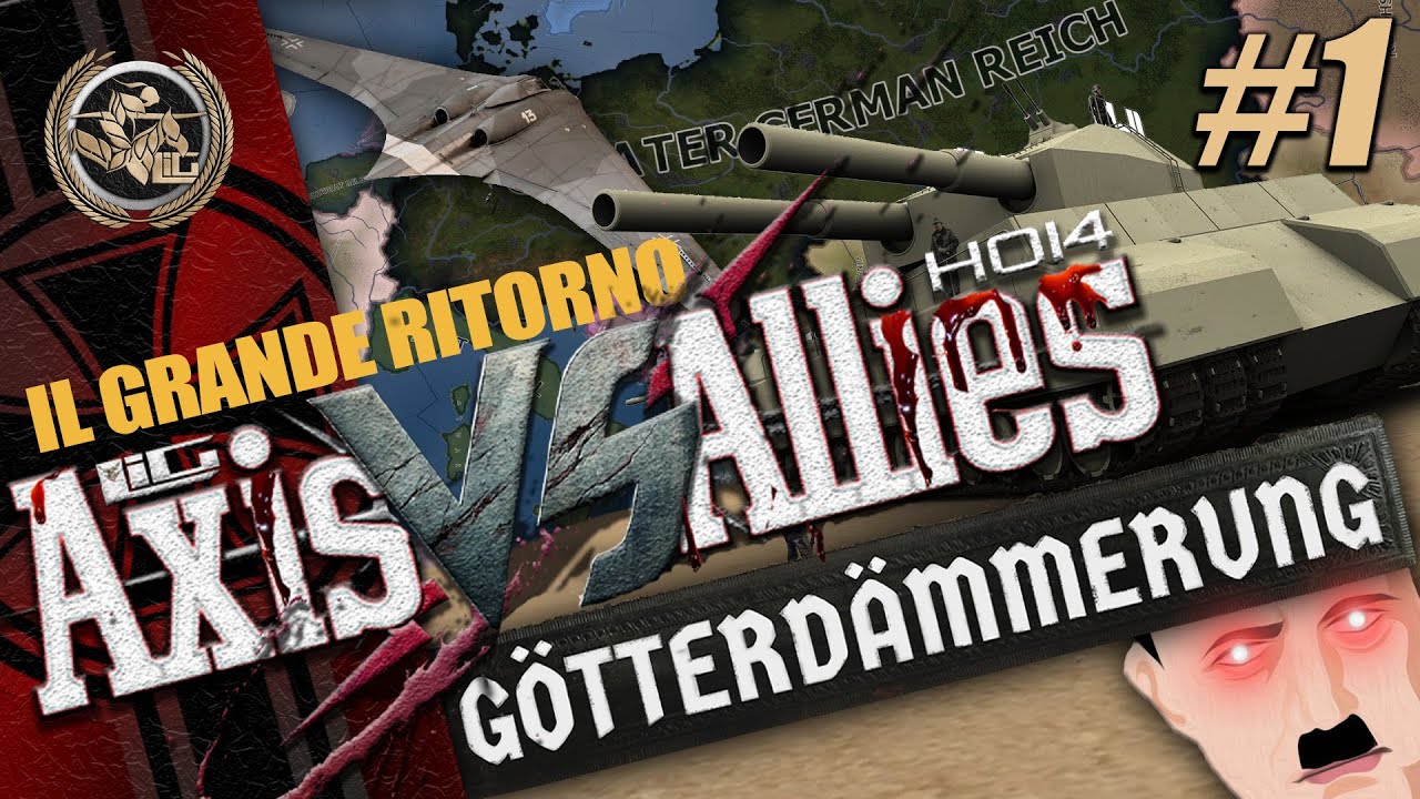 🔴 LIVE AXIS VS ALLIES Multiplayer HOI4 | Horstorical Mod 25 players #1 ...