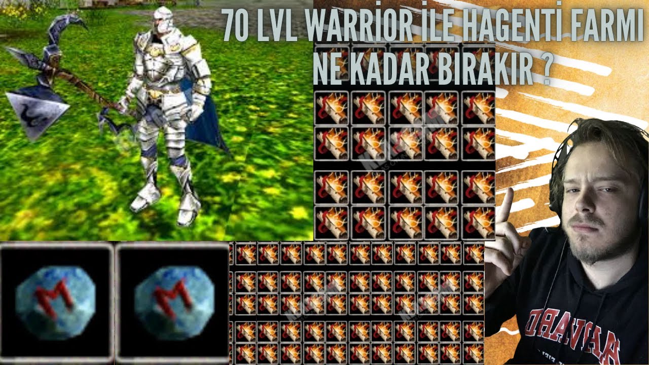 70 LVL WARRİOR İLE AFK HAGENTİ FARMI NE KADAR BIRAKIR ? II KNİGHT ...