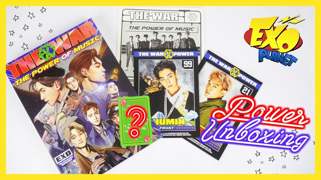 [UNBOXING] EXO - THE WAR, THE POWER OF MUSIC -Español- - YouTube