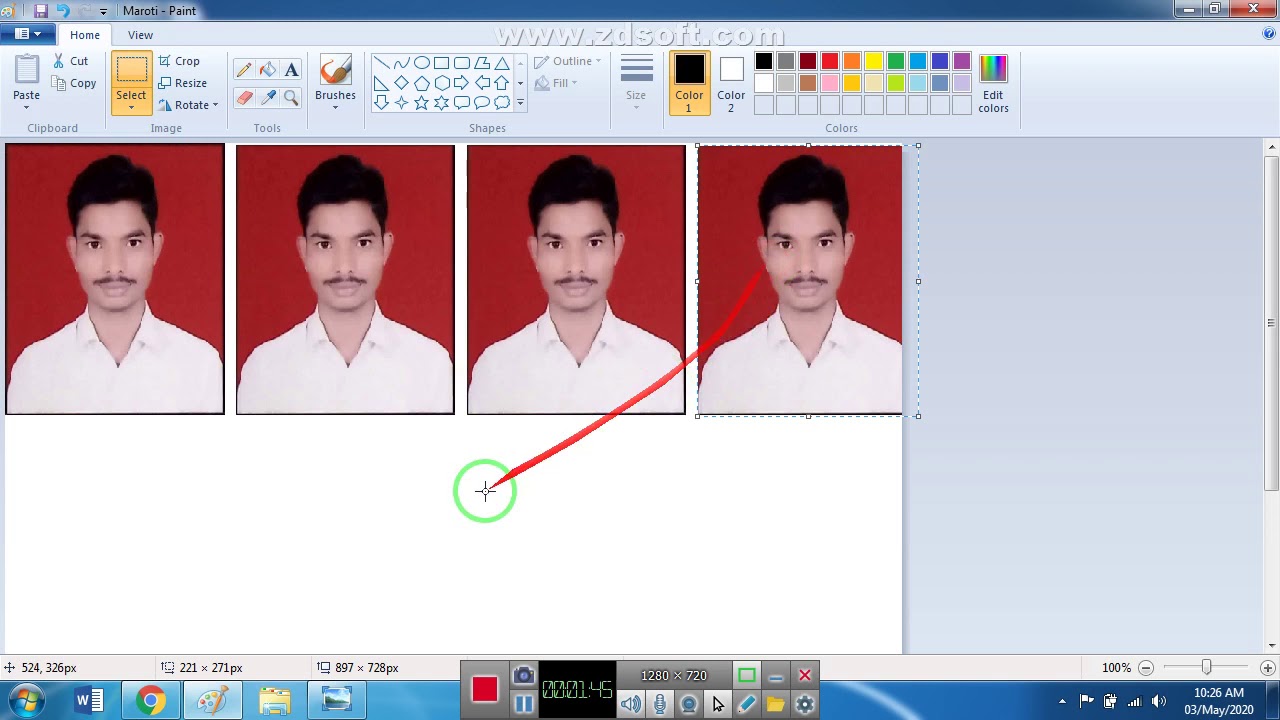 How To Create Passport Size Photo In Paint how-to-create-passport-size-photo-in-paint