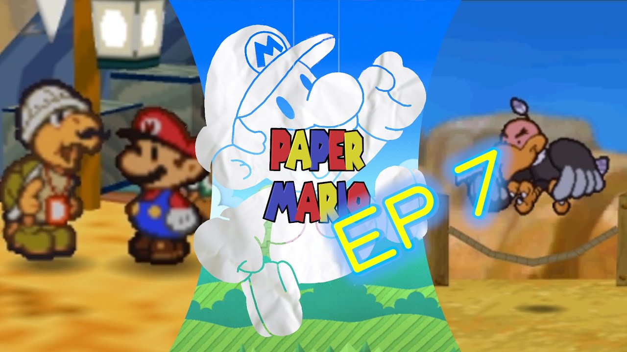 N-NO... I'M NOT MARIO... MY NAME IS... BARIO? -- Paper Mario Let's Play ...