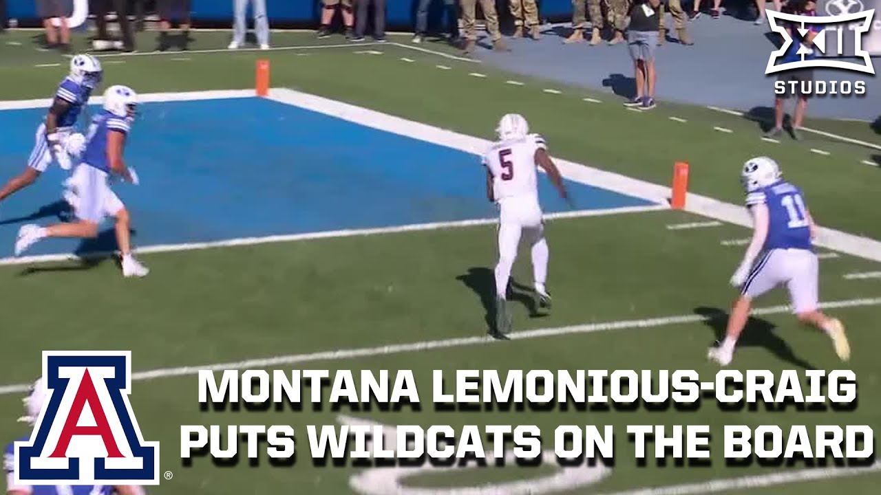 Montana Lemonious-Craig Puts Arizona on the Board vs. BYU - YouTube